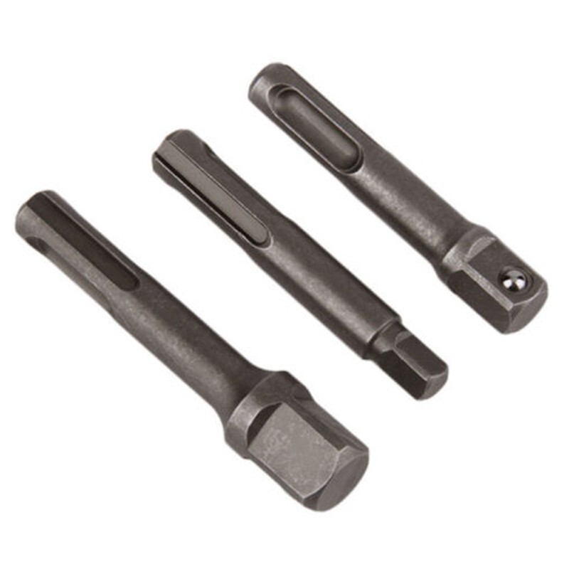Professional Grade SDS Plus Socket Driver Adapter Set 5pcs Hex Shank ...