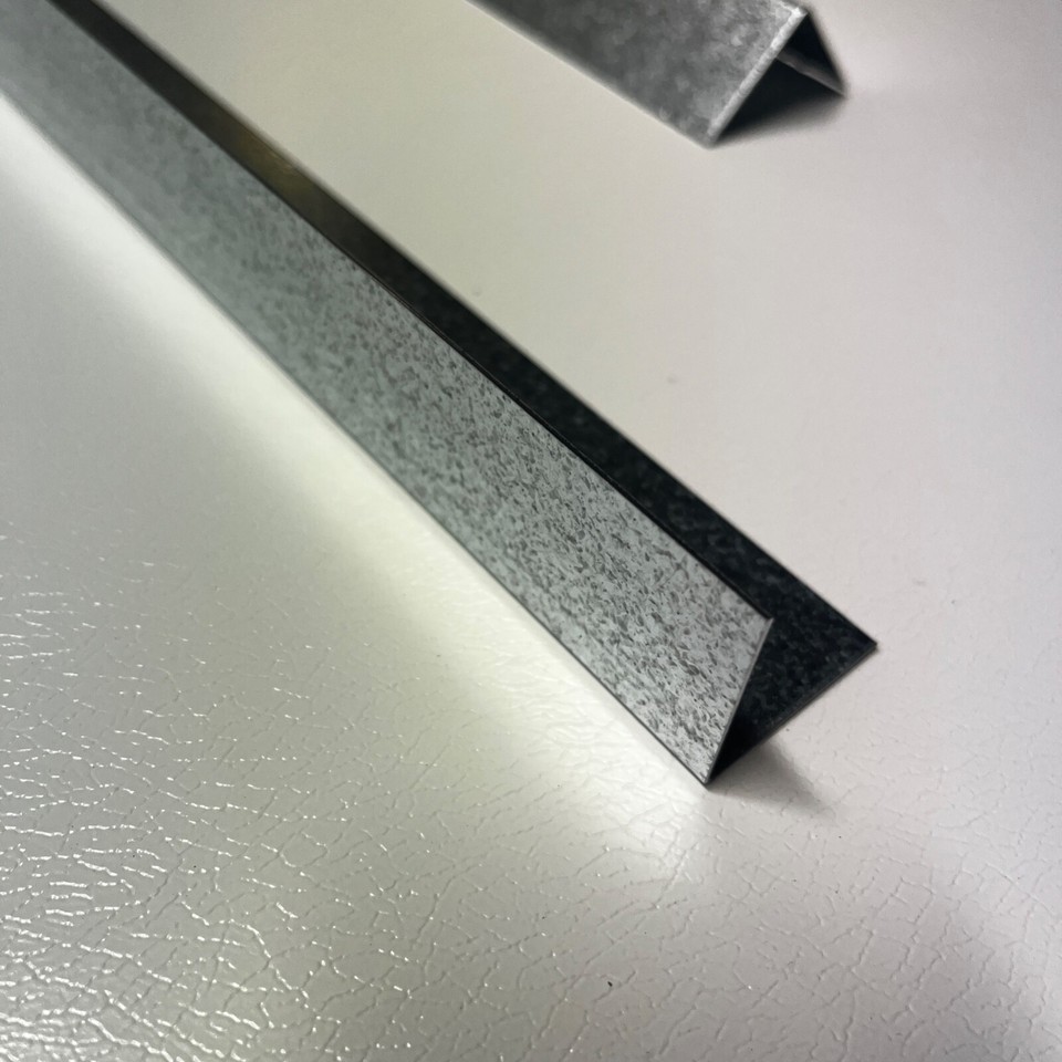 Plain Galvanised Steel Angle / Cleader Rail - 50mm x 50mm x 2.5m x 1 ...