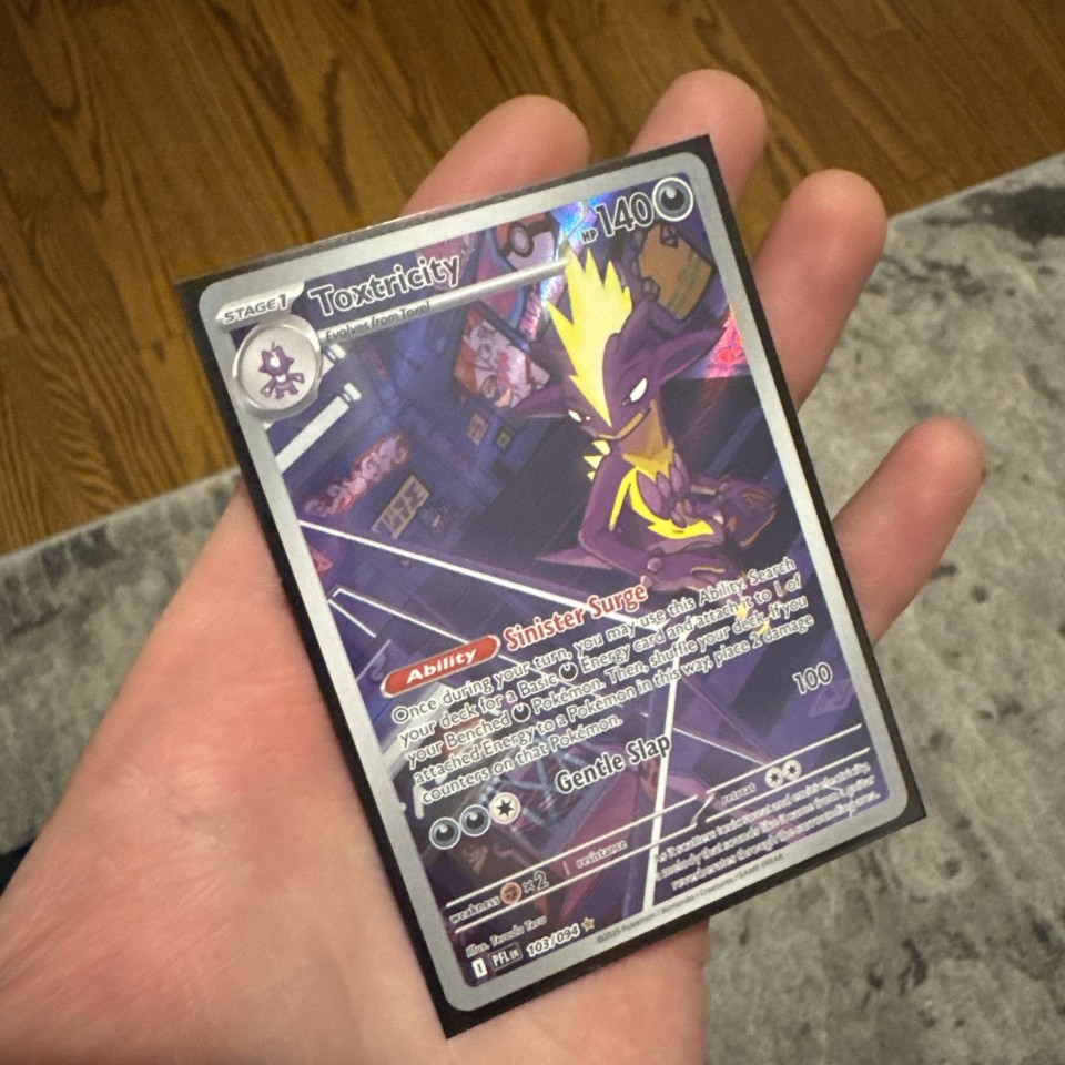 Toxtricity 103/094 Phantasmal Flames English Pokemon TCG SHIPS FAST | eBay