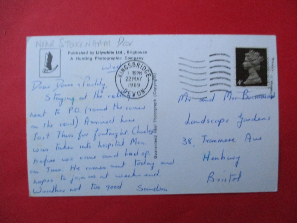 Kellaton Cross Roads-nr Stokenham-Devon 1969 Postcard | eBay UK