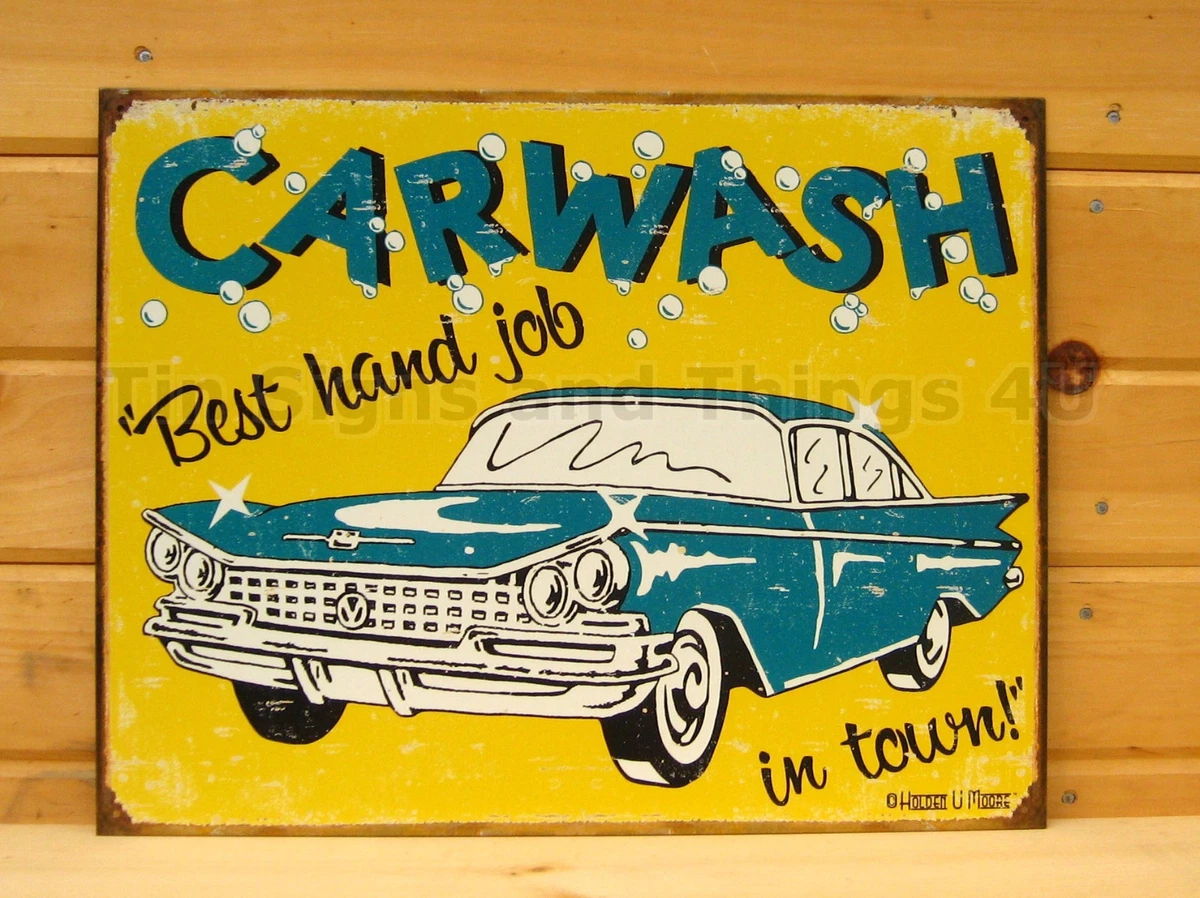 Hand Car Wash Sign