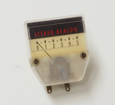 NOS Fisher Receiver Stereo Beacon Meter M21B602, X-703 | eBay