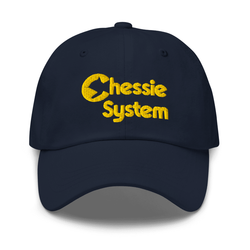 Chessie System Railroad Logo Inspired Adjustable Embrodiery Navy ...