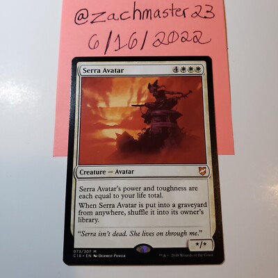 Serra Avatar [Commander 2018] Magic MTG Mythic Rare (Box3) | eBay