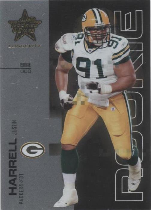 2007 Leaf Rookies & Stars Longevity - Rookie Justin Harrell #171 /999 ...