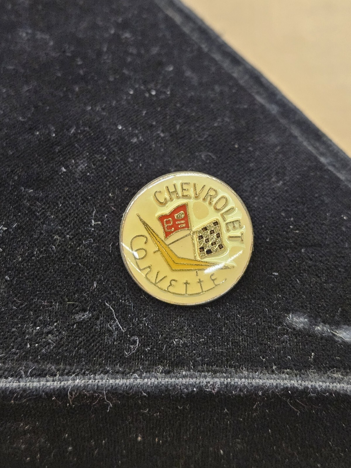 Vintage Collectible Chevrolet Corvette Racing Hat Pin Tie Pin Lapel Pin ...