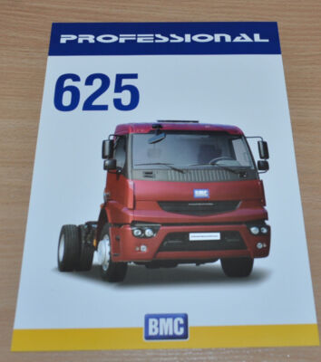 BMC 625 Professional Truck Kamyon Turkish Brochure Prospekt | eBay