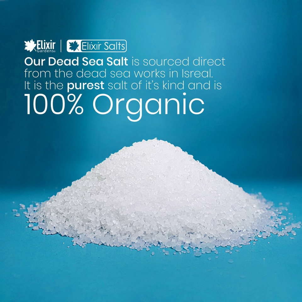 Dead Sea Salt | Edible Food Grade Table & Cooking/Culinary Salts | 25kg ...