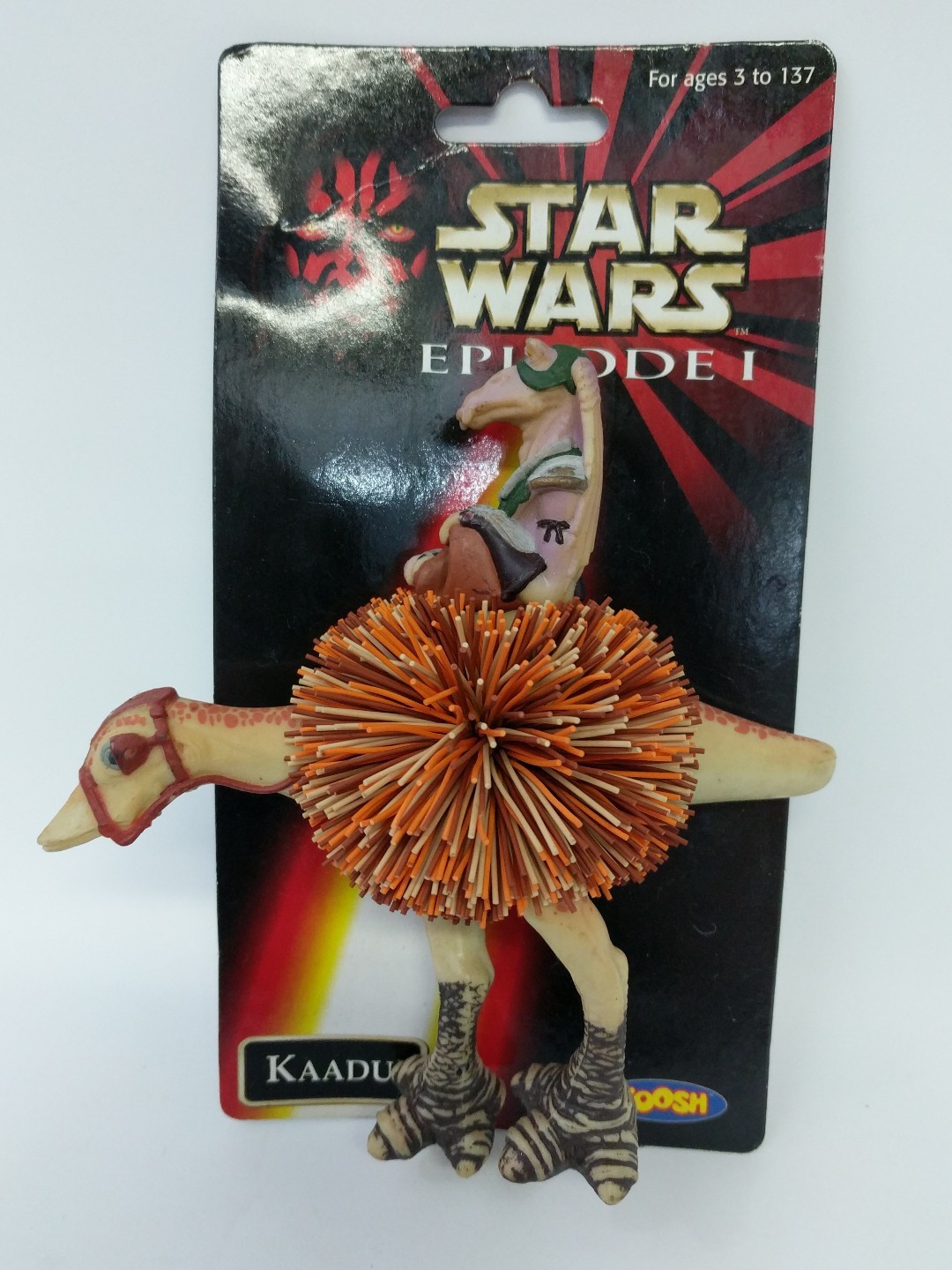 STAR WARS EPISODE 1 "Kaadu" Collectible KOOSH Toy Figure 1999 Oddz On ...