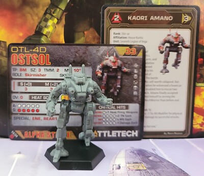 Battletech Ostsol Mech Inner Sphere Mercenaries boxed set Miniature | eBay