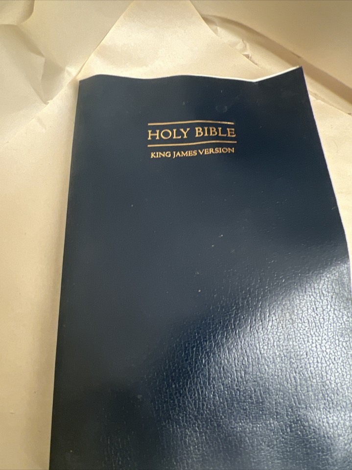 Blue Holy Bible King James Version | eBay