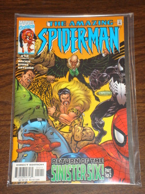AMAZING SPIDERMAN #12 VOL2 MARVEL COMICS SPIDEY GIANT DECEMBER 1999 ...