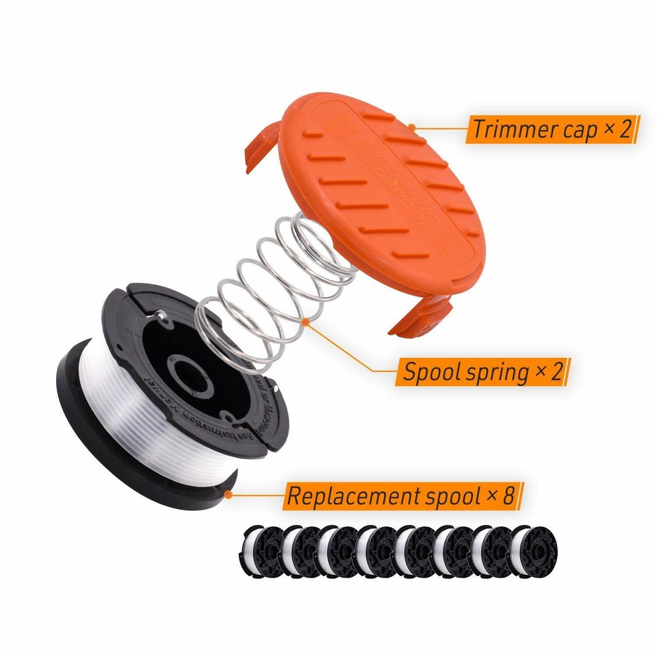 30ft 0.065in Weed Eater String,(AF-100) Trimmer Line Spool for Black ...