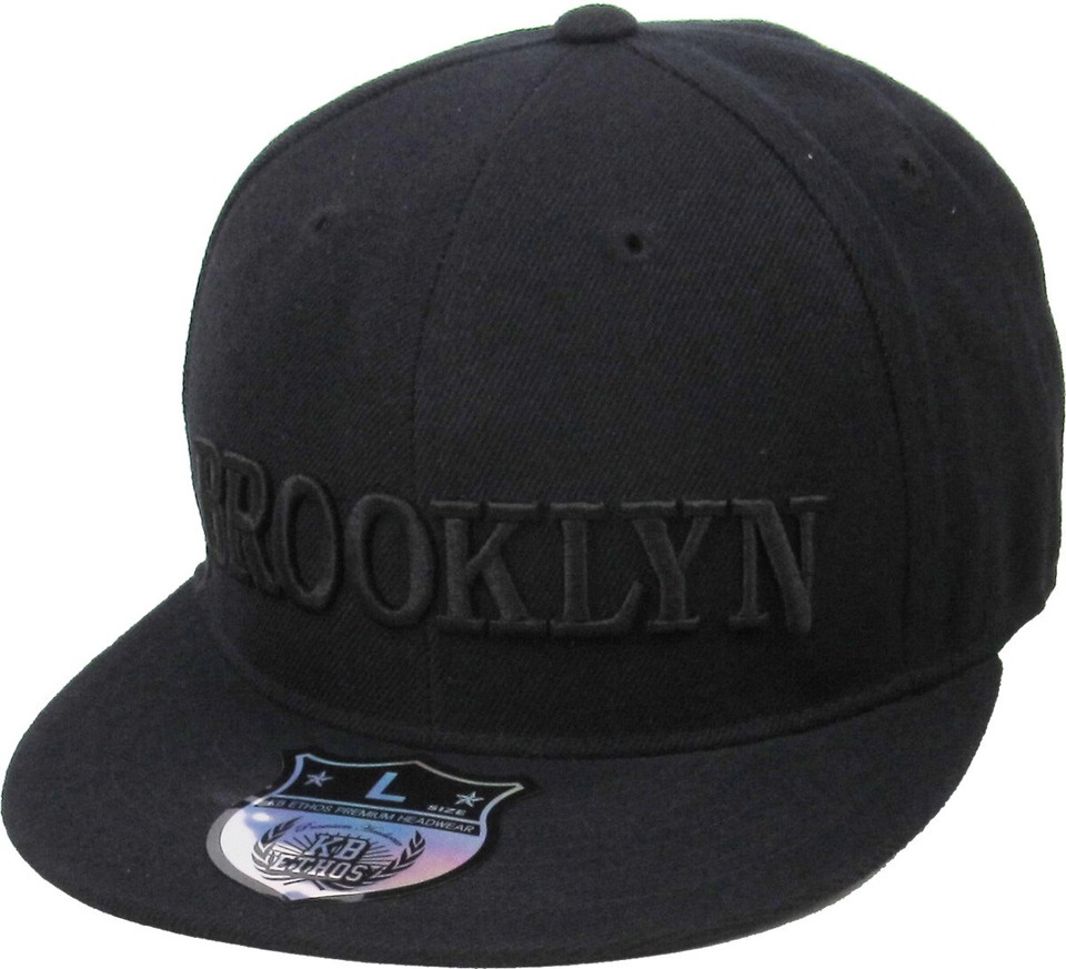 New York Harlem Bronx Brooklyn Embroidered Fitted Hat Cap Borough NYC ...