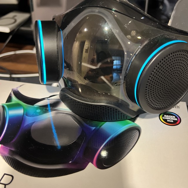 ️IN HAND Razer Zephyr Wearable Air Purifier RGB Mask (SHIPS IMMEDIATELY ...