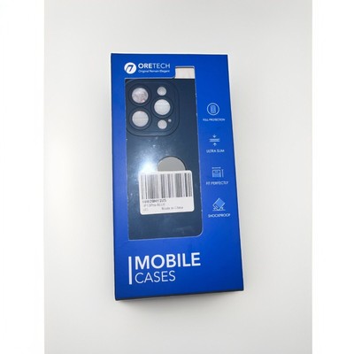 ORETech 360 Shockproof iPhone 13 Pro Case, with 2 x Tempered Glass Screens, Blue | eBay