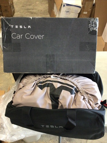 CoverKings Tesla Model Y Car Cover with Logo - Beige | eBay