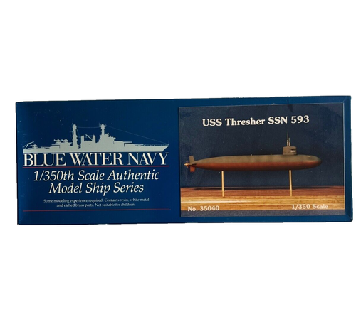 Blue Water Navy USS Thresher SSN 593 Submarine Resin Model Kit 1/350 | eBay