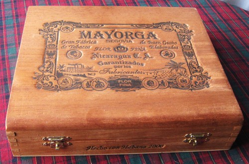 Cigar Box Empty, Wood, Mayorga Nicaragua | eBay