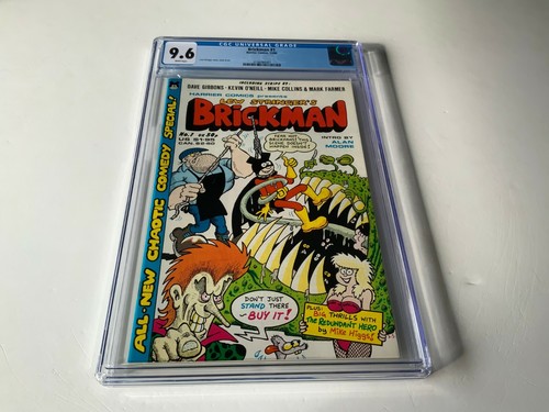 BRICKMAN 1 CGC 9.6 WHITE PAGES SINGLE HIGHEST GRADED GIBBONS MOORE ...