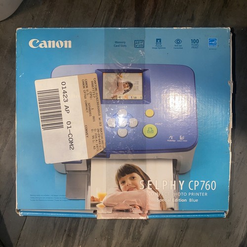 Canon Selphy CP760 Compact Photo Thermal Printer 13803101812| eBay
