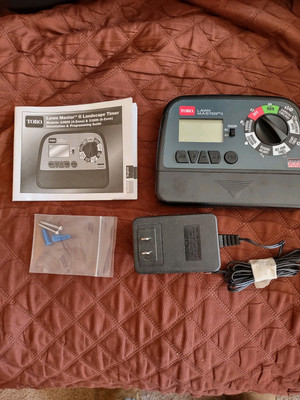 Toro Lawn Master II Landscape Timer 4 Zone Sprinkler Watering - Model ...