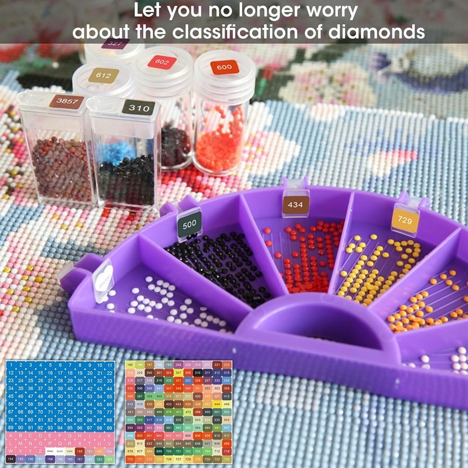 Sticker Label Set,Square Labels Colored Number Stickers, Art ...