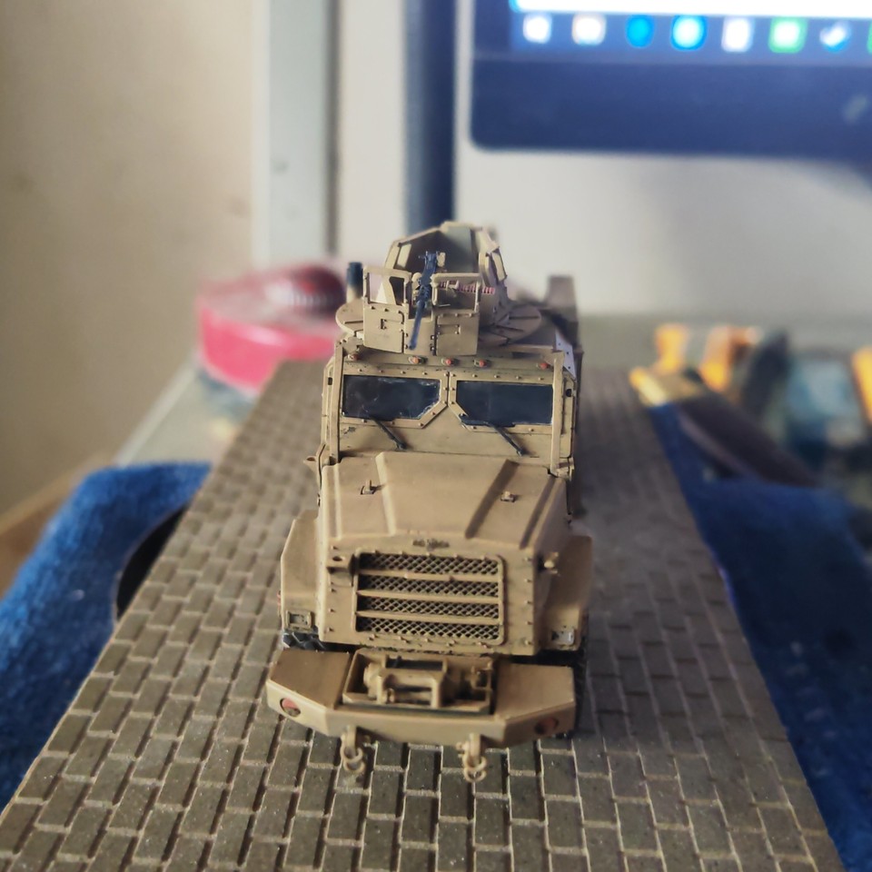 Homemade 1/72 U.S. Army MTVR MK36 Rescue Crane Painted Finished Model ...