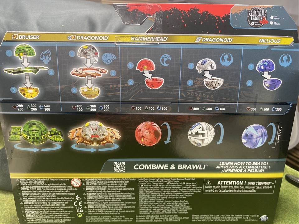 Bakugan Red Base Battle Pack Action Figure Set | eBay