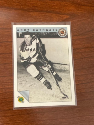 ANDY BATHGATE 1991-92 ULTIMATE NEW YORK RANGERS CARD #18 | eBay