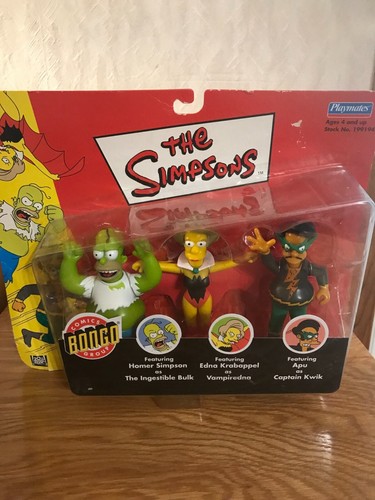 SIMPSONS Bongo Halloween, Hulk Homer, Apu, Vampirella Edna, Treehouse ...