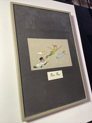 PETER PAN Animation Cels Walt Disney Production Art screen Used WENDY ...