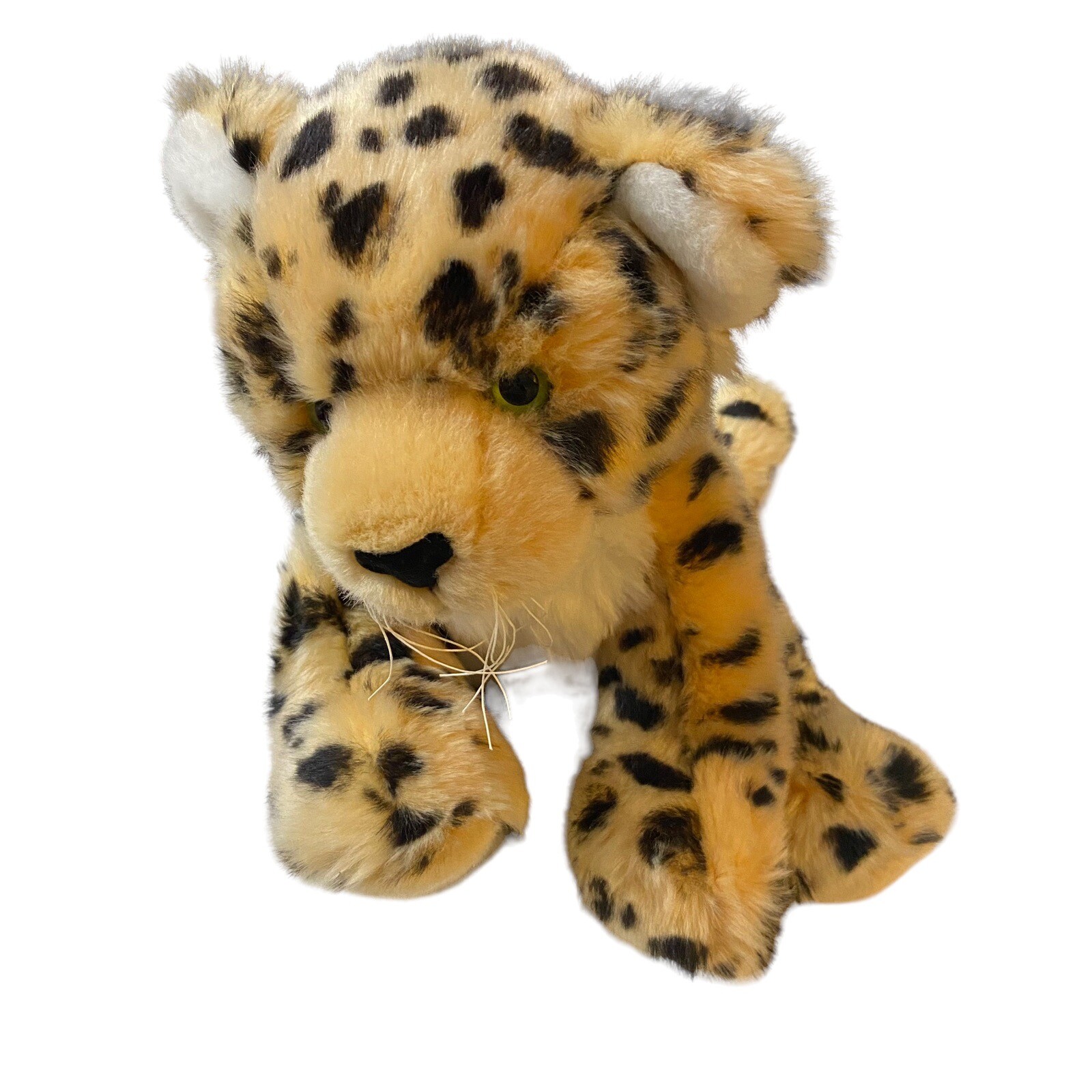 GUND Amur Leopard Plush Stuffed Animal Spotted 46337 Green Eyes | eBay