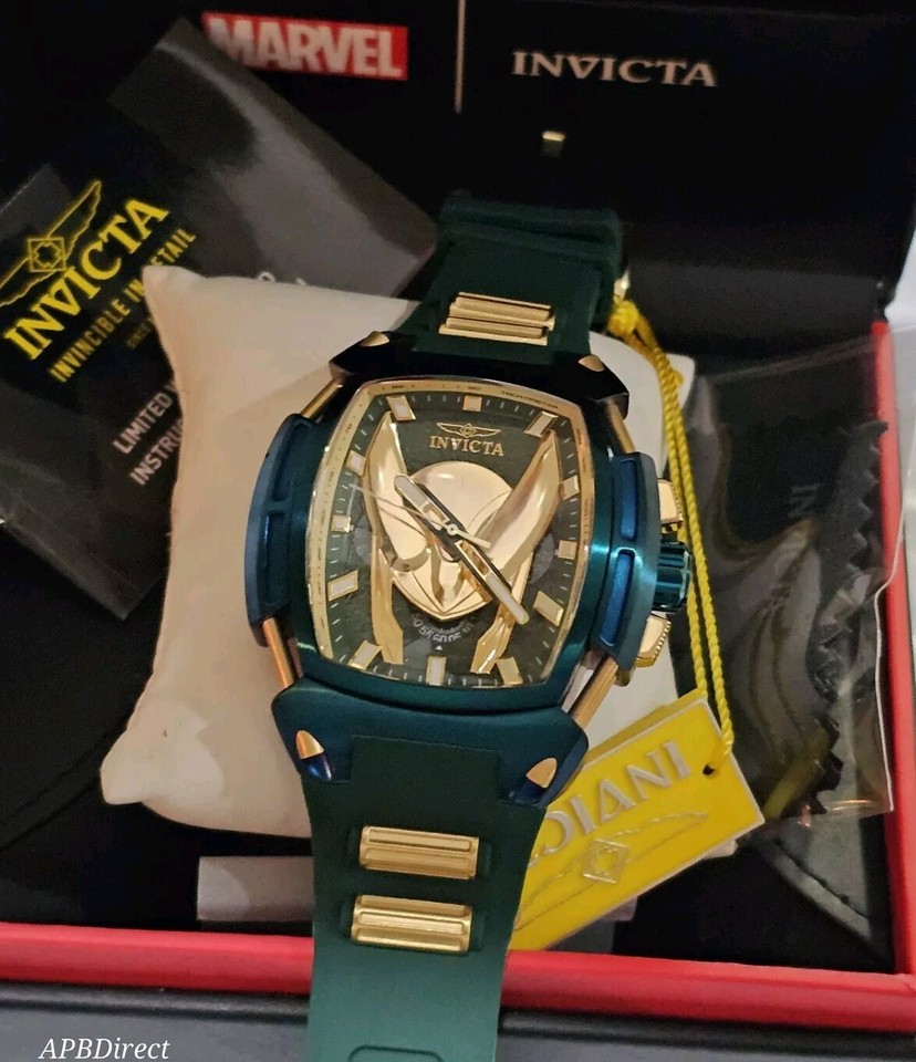 Invicta - Marvel - LOKI #67 Diablo - Limited Edition - Chronograph mens ...