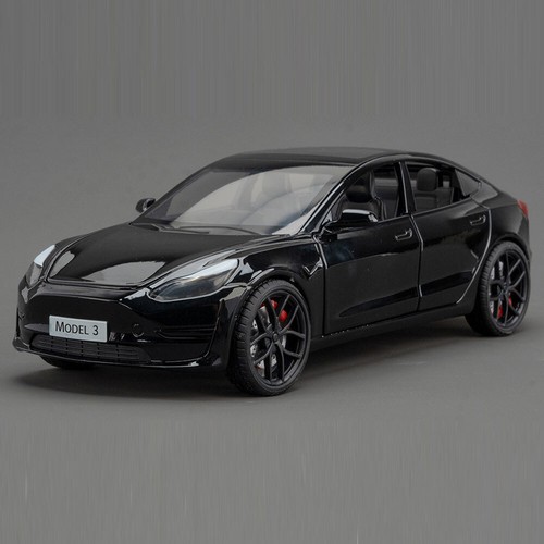 1/24 Tesla Model 3 Model Car Diecast Toy Vehicle Boys Toys for Kids ...