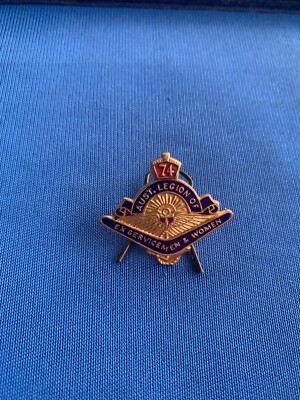 Australian Legion Of Ex Servicemen & Women Enamel Badge 1974 Clasp F48 ...