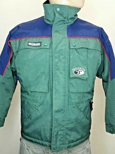 Columbia Sportswear Men's Tectonite Puffy Nylon Zip Up Jacket Size 10/ ...