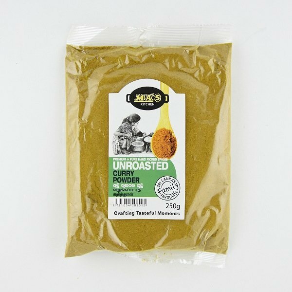 MA'S KITCHEN Unroasted Curry Powder Premium + Pure Hand Picked Spices ...