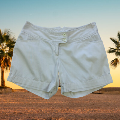 No Boundaries shorts Women size 7/3button+zip close/front slip+mock ...