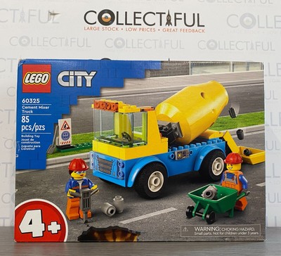 LEGO #60325 - CEMENT MIXER TRUCK - 85 PIECE - +4 - NIB🔥 | eBay