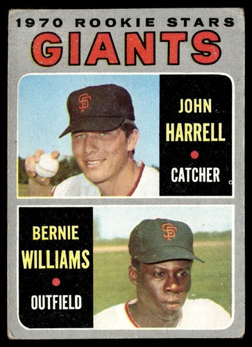 1970 Topps 1970 Rookie Stars (John Harrell / Bernie Williams) #401 RC ...