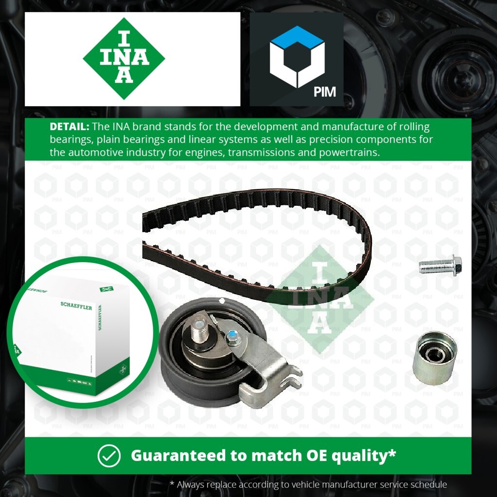INA 530017010 Timing Belt Kit for sale online | eBay