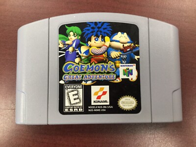 Goemon's Great Adventure (Nintendo 64, 1999) Authentic & Tested ...