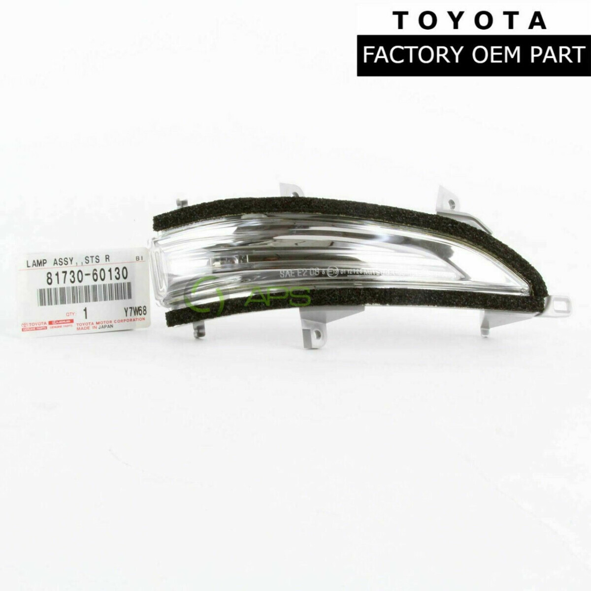 GENUINE LEXUS GX460 LX570 FRONT RIGHT SIDE TURN SIGNAL LAMP OEM 81730 ...