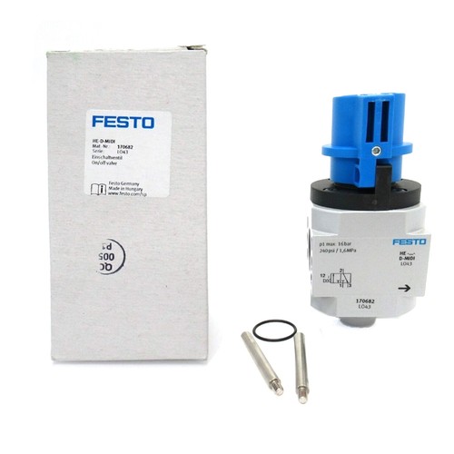ONE NEW FESTO Valve HE-D-MIDI 170682 | eBay