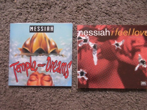 MESSIAH "TEMPLE OF DREAMS" (PROMO)+"I FEEL LOVE" 4TRX 1992/94 UNPLAYED ...