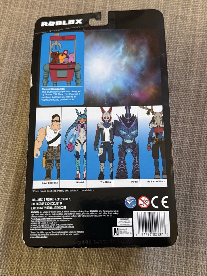 Roblox Clawed Companion 7 Piece Action Figure Set. Sealed, Brand New ...