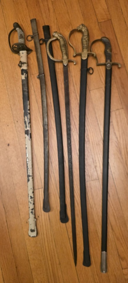 Lot Of Four Imperial German WWI Swords | eBay
