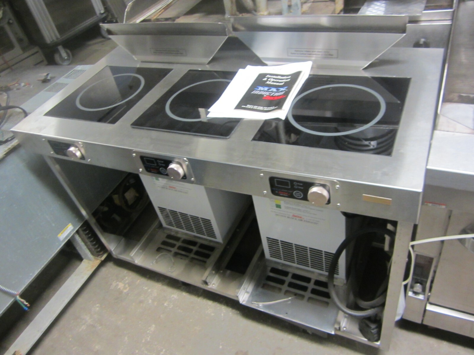 Spring Built-in Induction Cooking Station, Triple Range 1800W | eBay