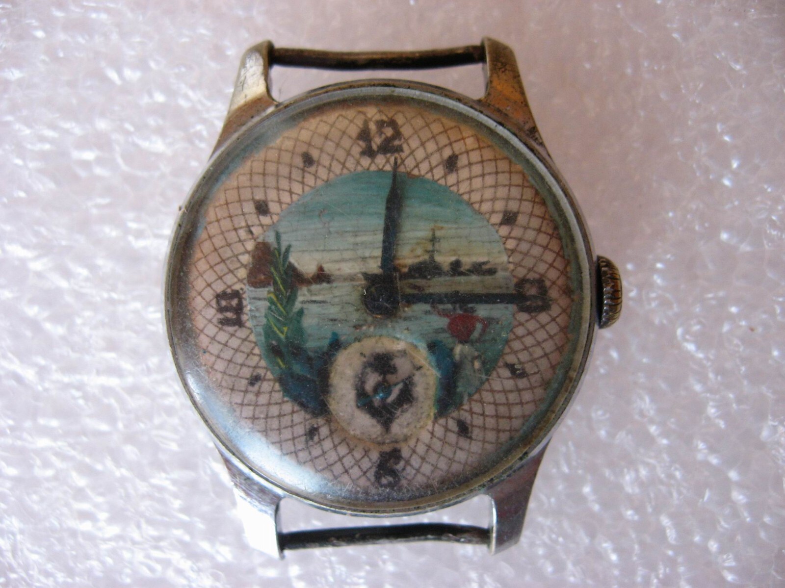 ‼️RARE‼️Pobeda watch. Soviet watch, dial hand painted. Watch 1950s ...